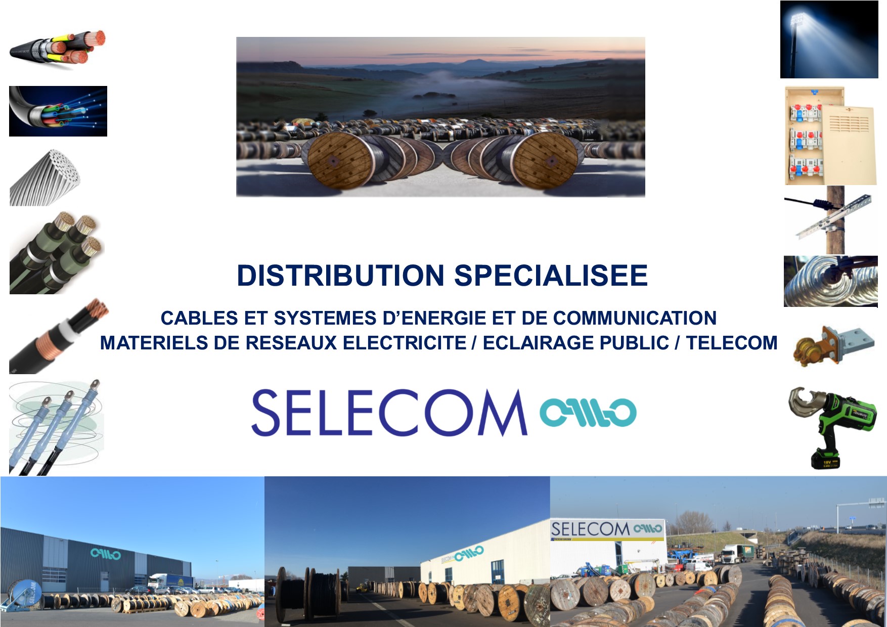 Nos activités + à l'International | SELECOM